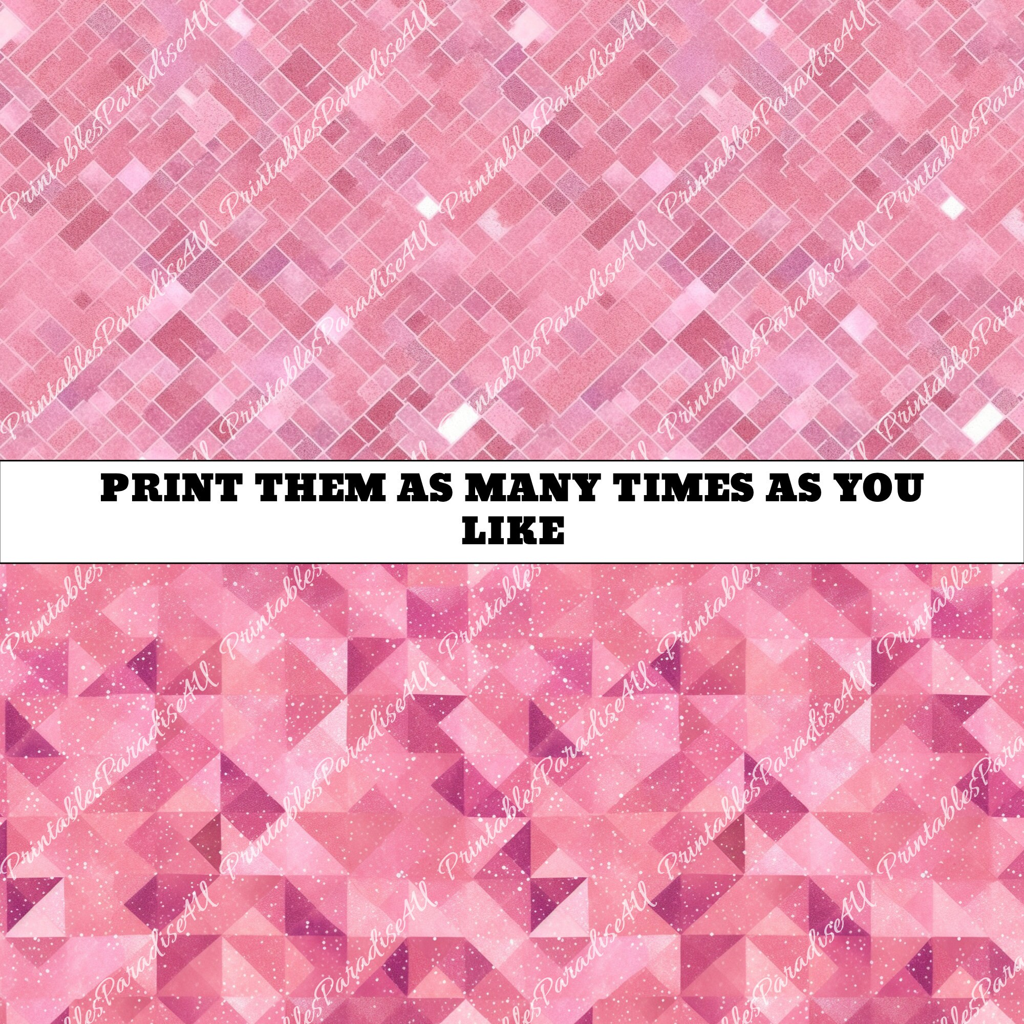 Pink Glitter Ink Textures Set Pink Glitter Ink Textures - Etsy