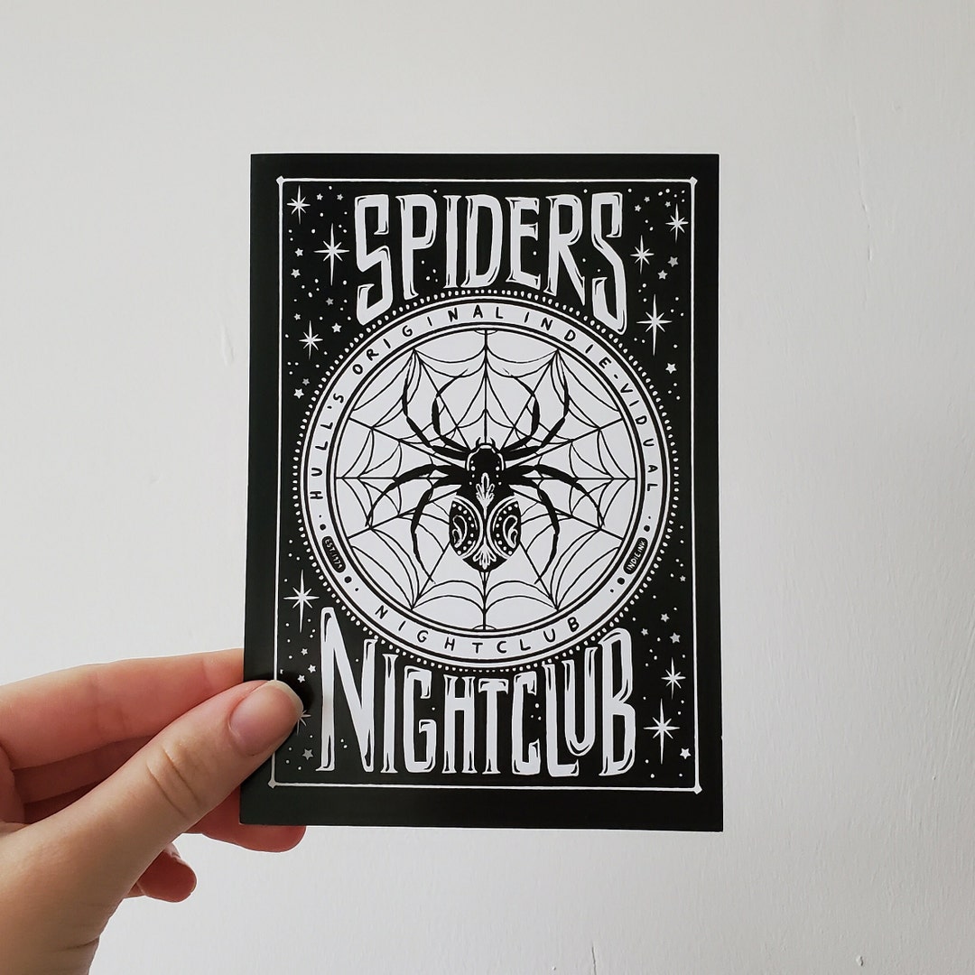 Spiders Nightclub Hull Postcard Print - Etsy