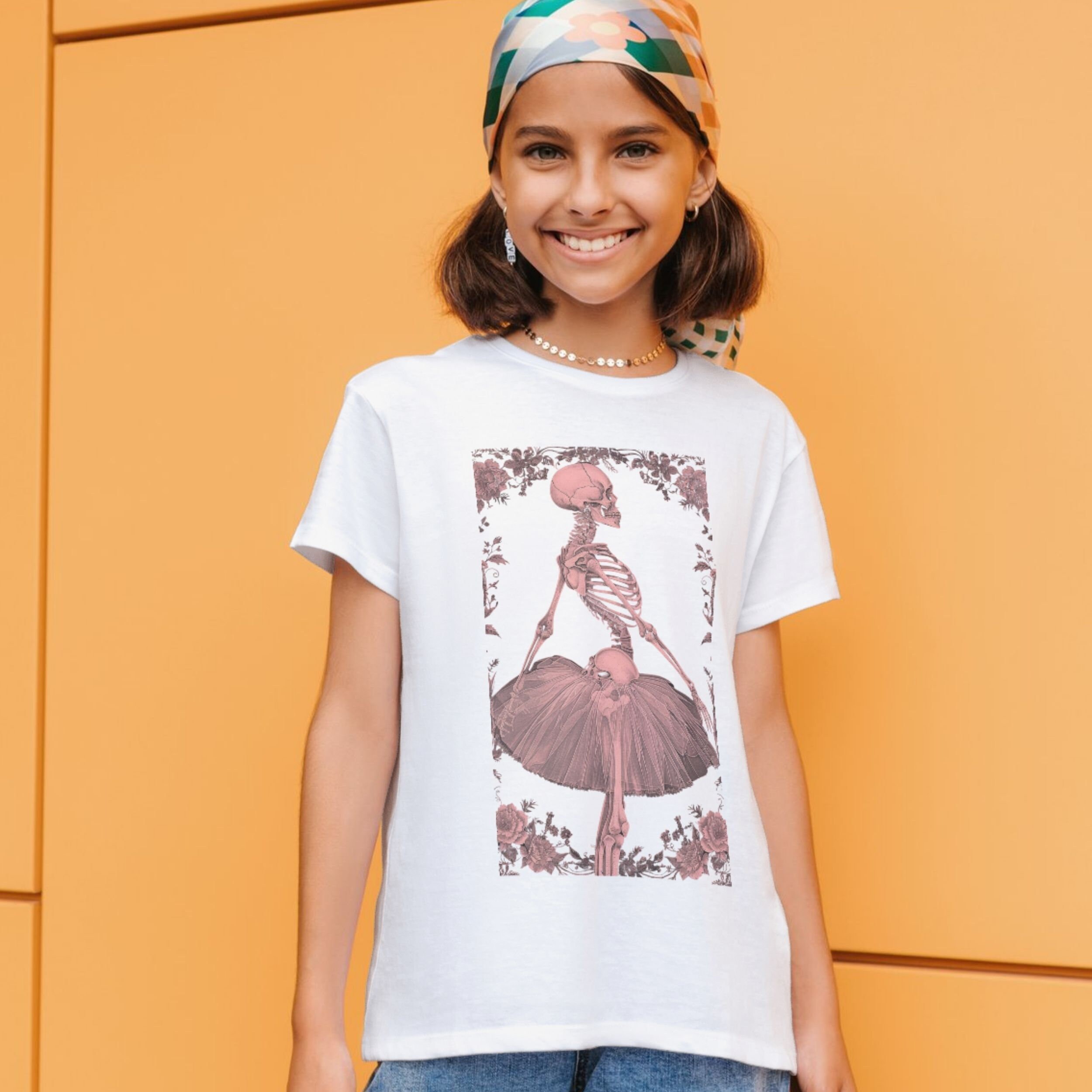 Ballerina Skeleton Dancing Poster Instant Download , Ai Printable ...