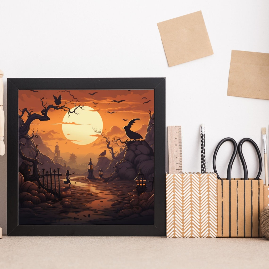 50 Halloween Animals, Rat, Bat, Raven, Crow, Spider, Owl, Pumpkins and ...