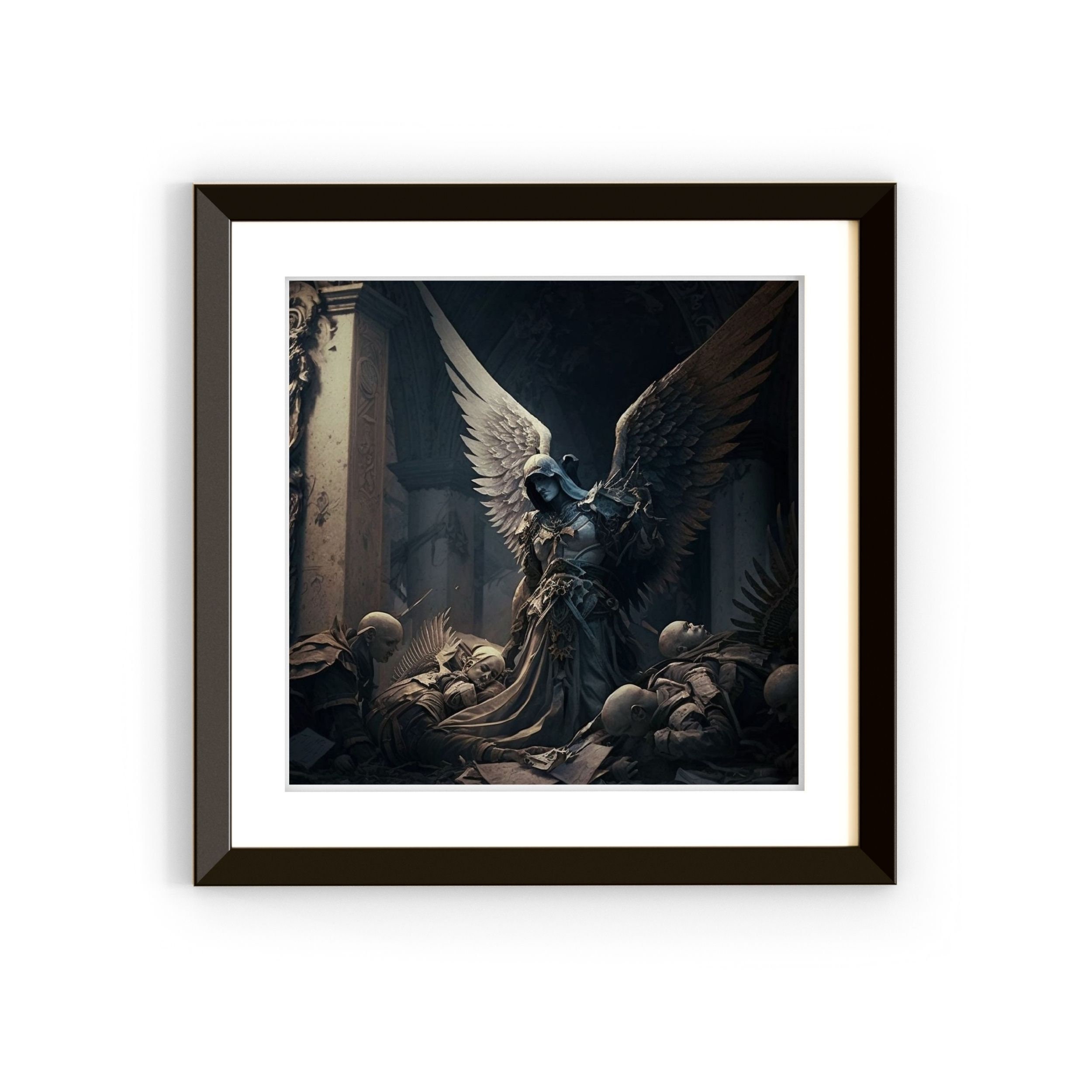 Digital Download Medieval Angel of Death, Supernatural Medieval War ...