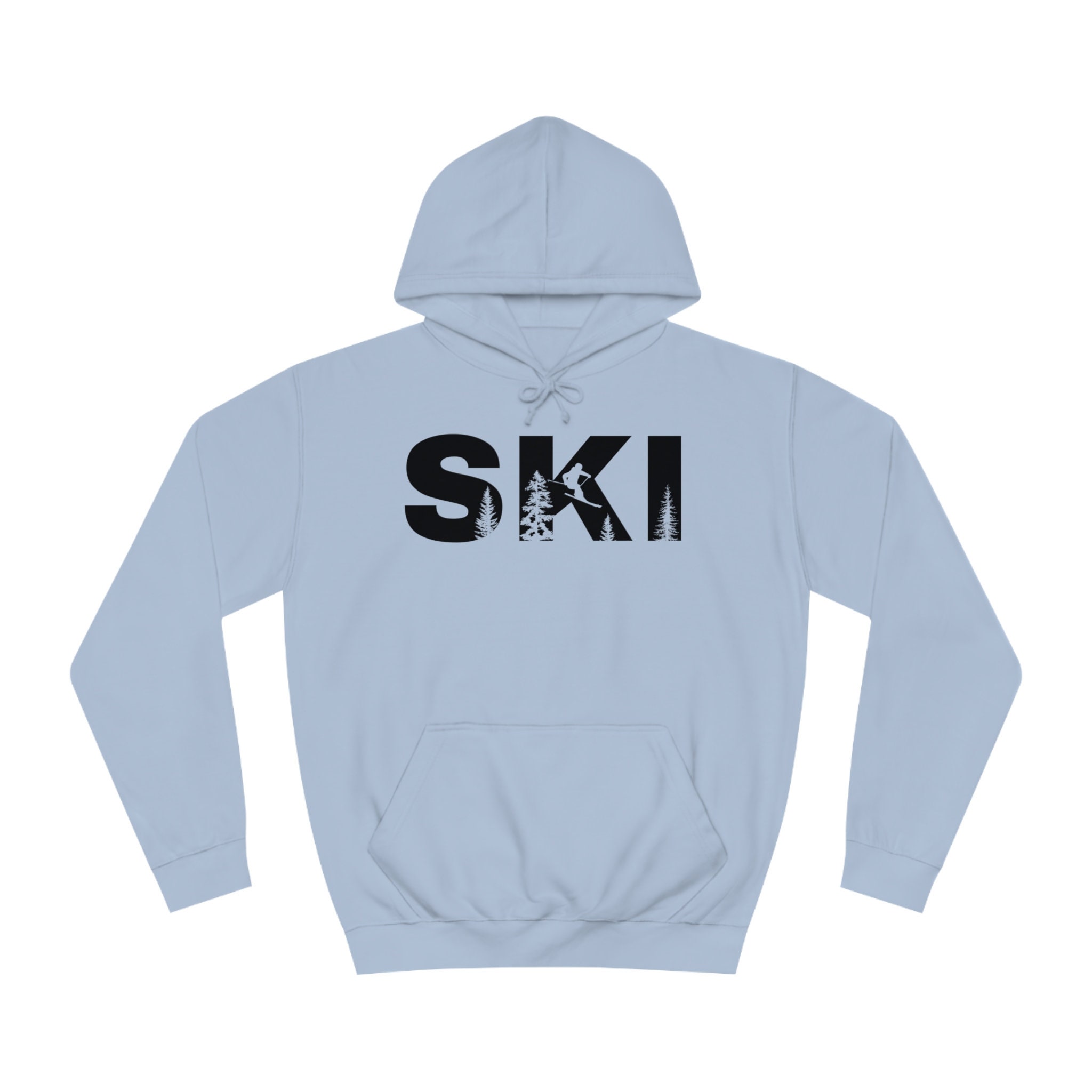 Ski Hoodie, Backcountry Hoodie, Apres Ski Hoodie, Ski Trip Hoodie Snow ...