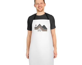 Cycling Apron Mens Black I'd Rather Be on My Bike Apron Fathers Day ...