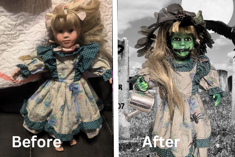 Spooky Collectibles Doll "poison" Ivy Gardner - Etsy