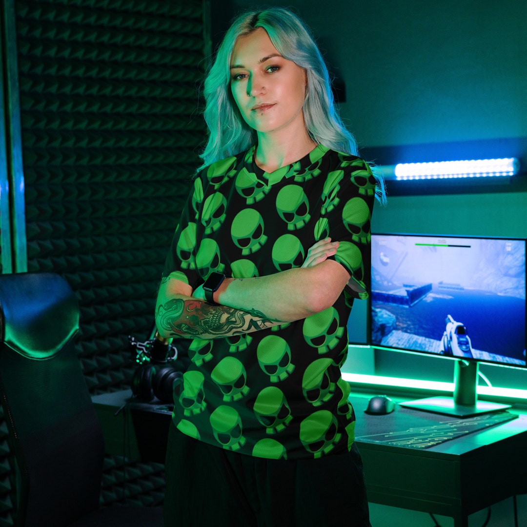 Alien Skull T Shirt - Etsy