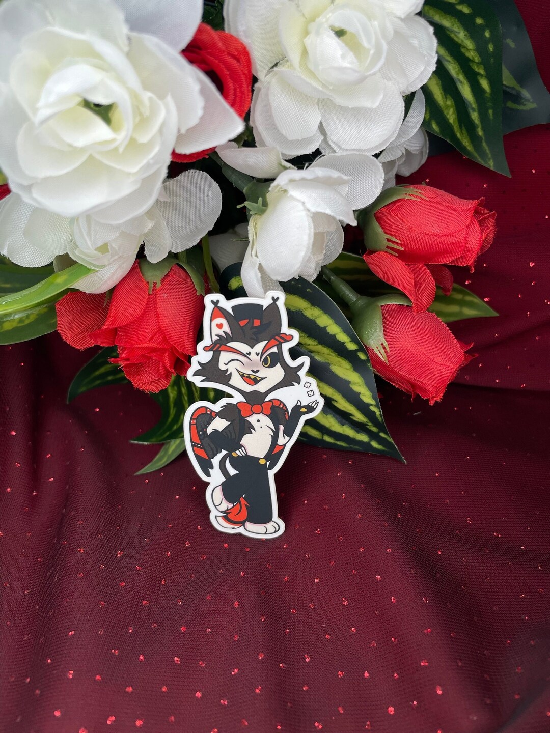 Husk Hazbin Hotel Sticker - Etsy