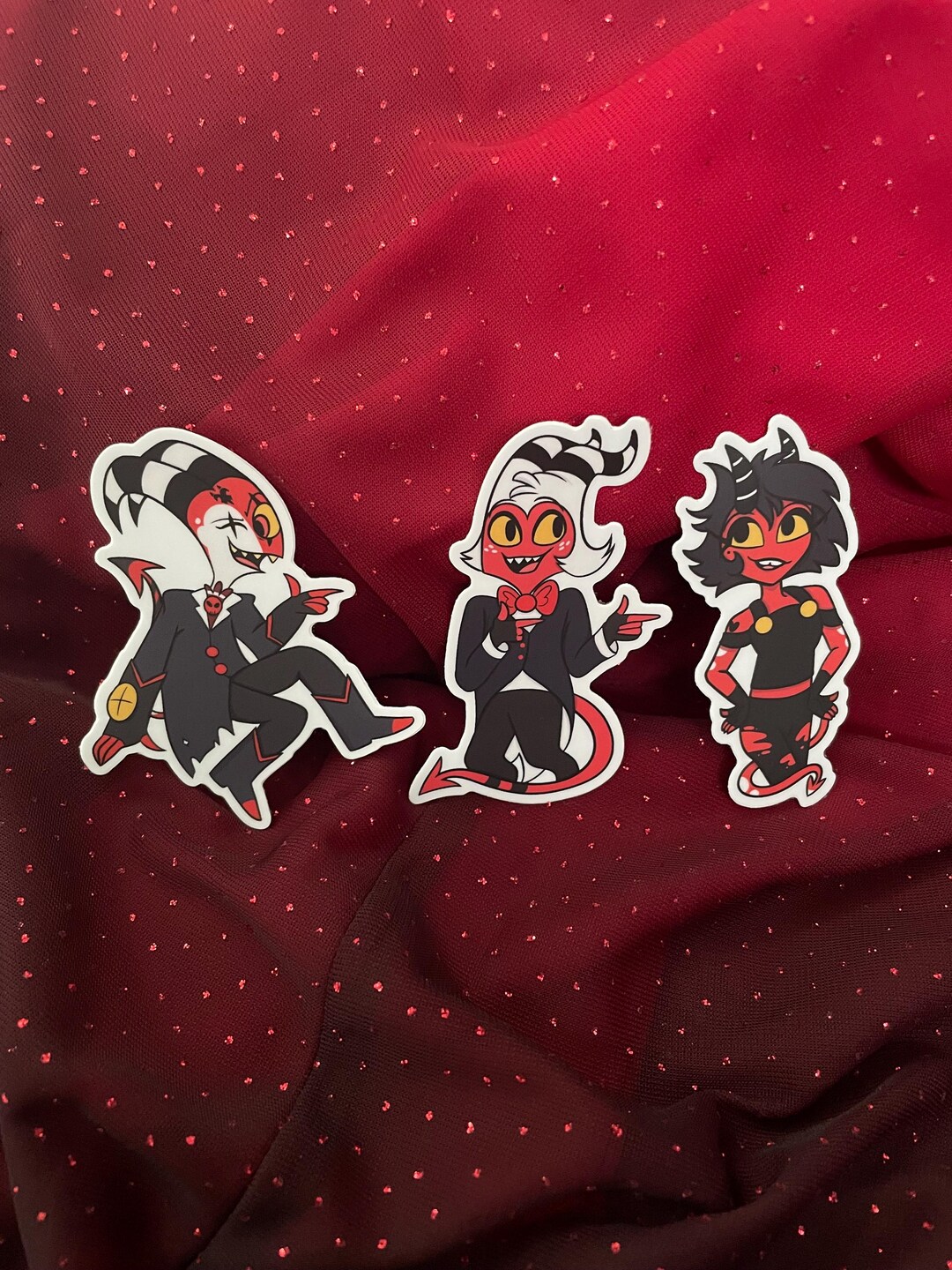 Helluva Boss IMP Stickers Blitzø Moxxie Millie - Etsy