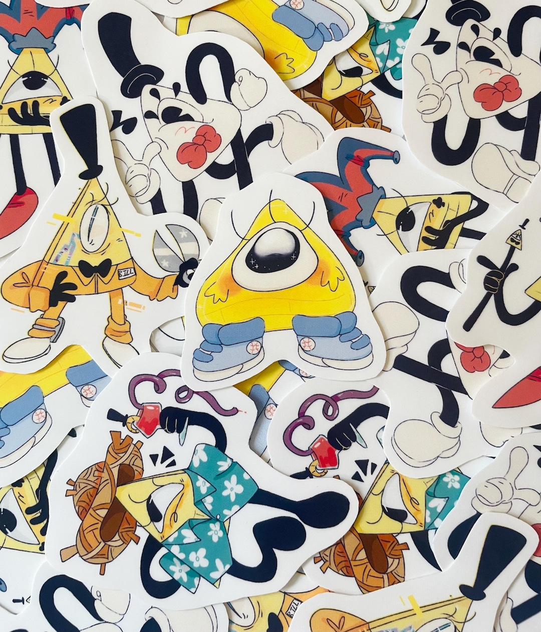 Book of Bill Cipher Stickers - Gravity Falls - Etsy