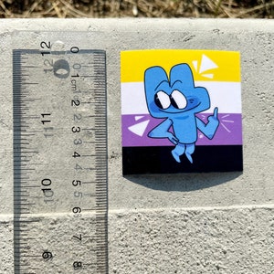 BFB Alegbralien Non Binary Stickers - Etsy
