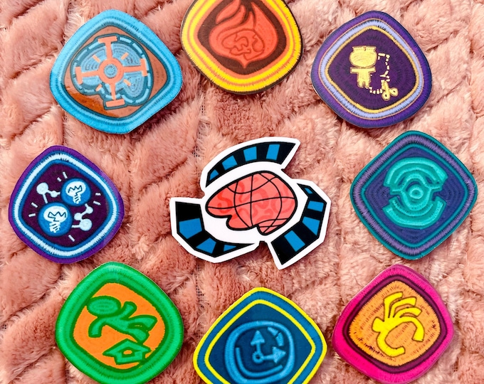 MADE TO ORDER Psychonauts 2 Merit Retro Gaming Badge Patch Your Choice ...