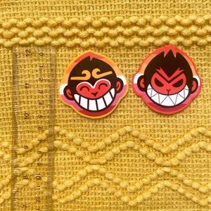 Monkie Kid Pride Stickers - Macaque and Sun Wukong - Etsy