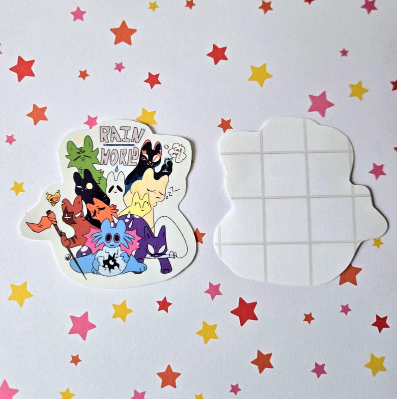 Rainworld All Slugcats Sticker and Magnet - Etsy