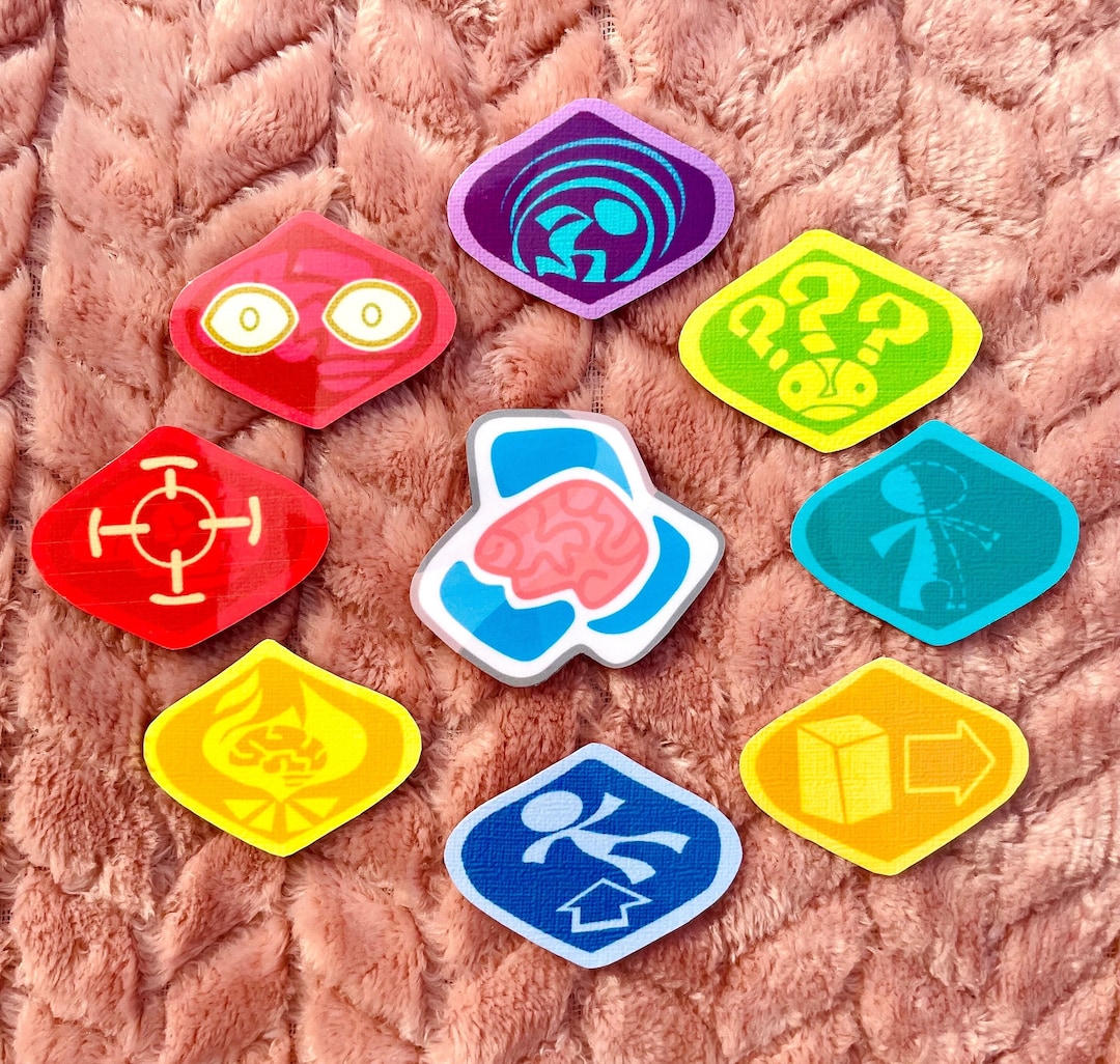Psychonauts Merit Badge Stickers - Etsy