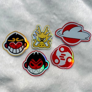 Monkie Kid Symbol Stickers - Etsy