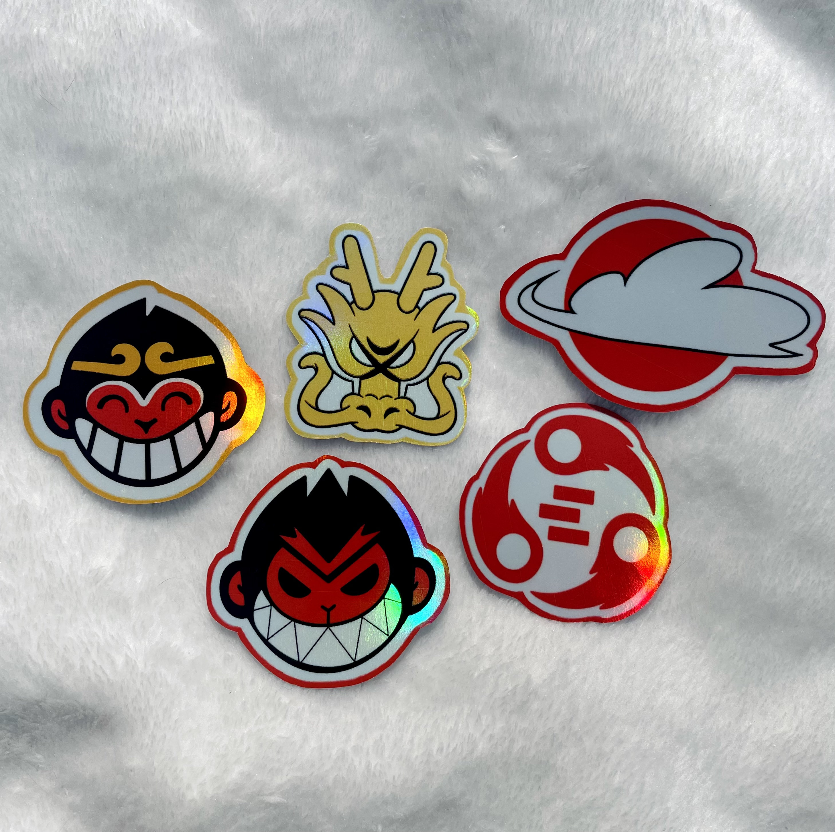 Monkie Kid Symbol Stickers - Etsy
