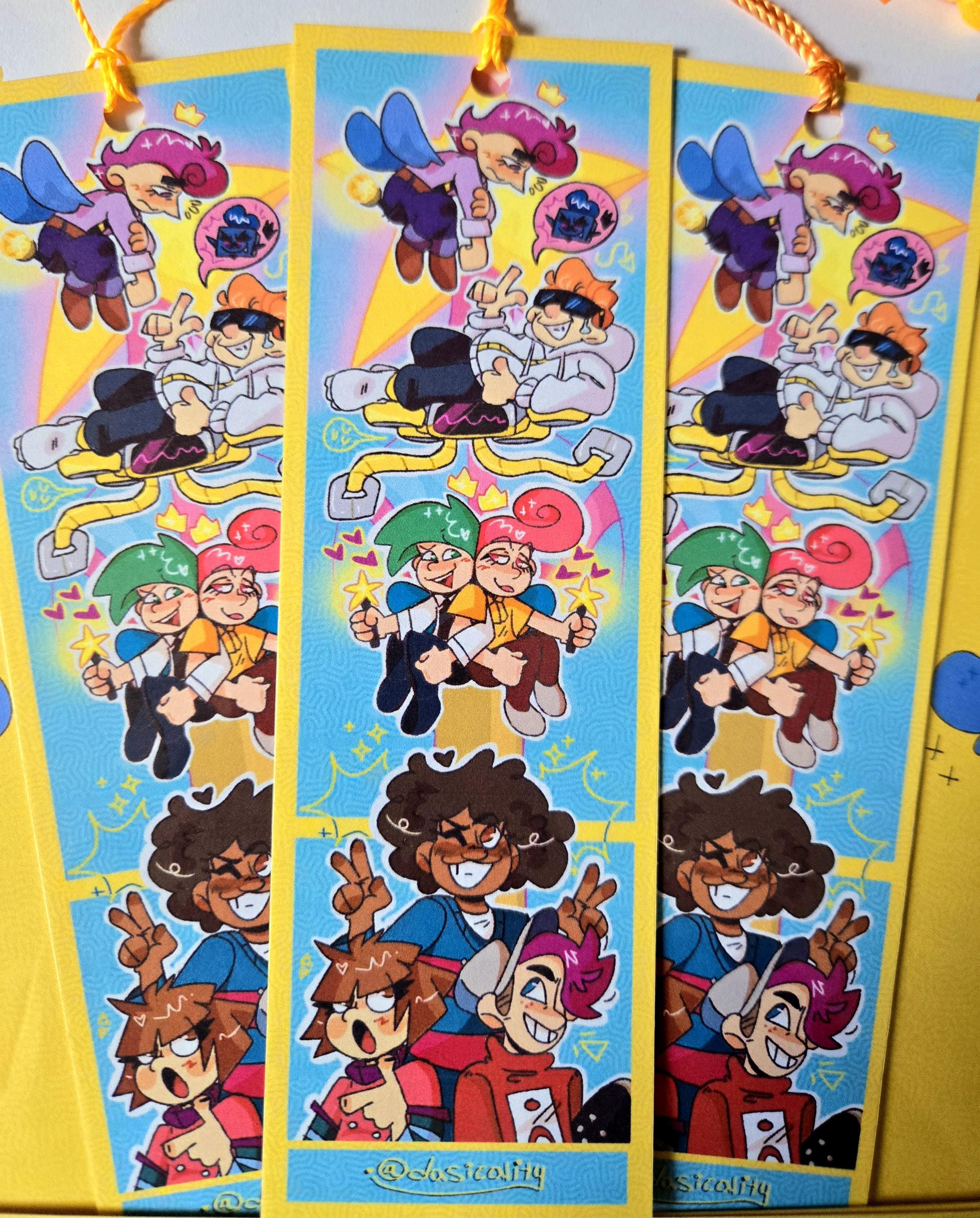 Fairly Odd Parents A New Wish Bookmark - Etsy