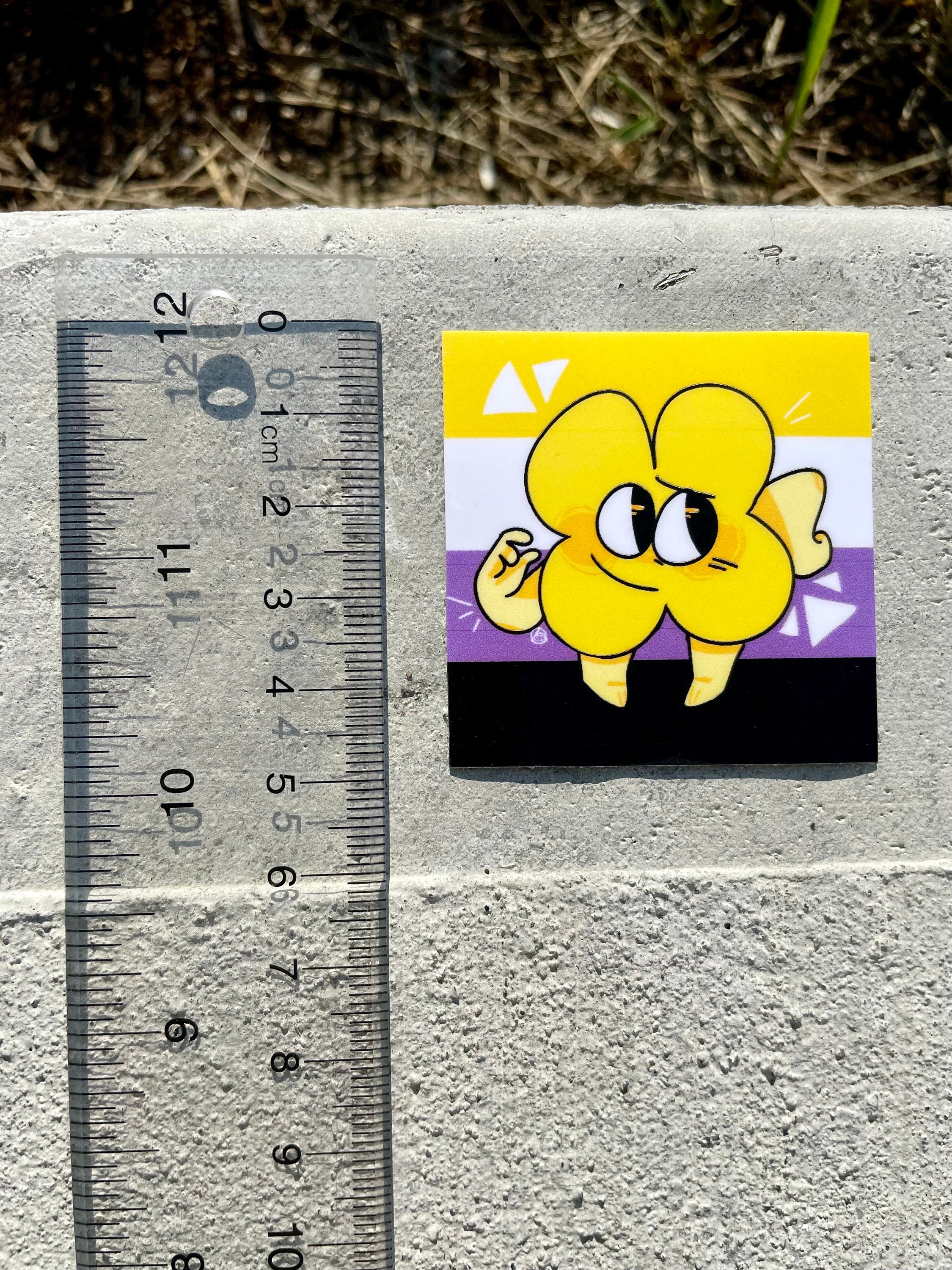 BFB Alegbralien Non Binary Stickers - Etsy