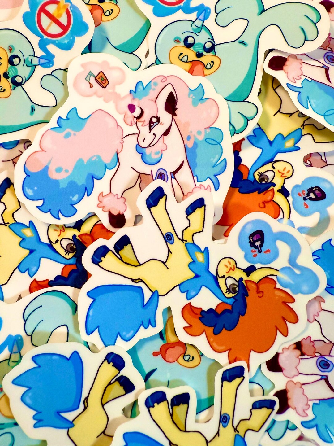 Disability Awareness Poke-mon Stickers | T1d & Celiac - Etsy
