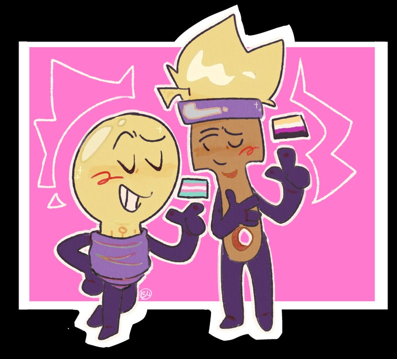 Inanimate Insanity Lightbulb & Paintbrush Sticker - Etsy