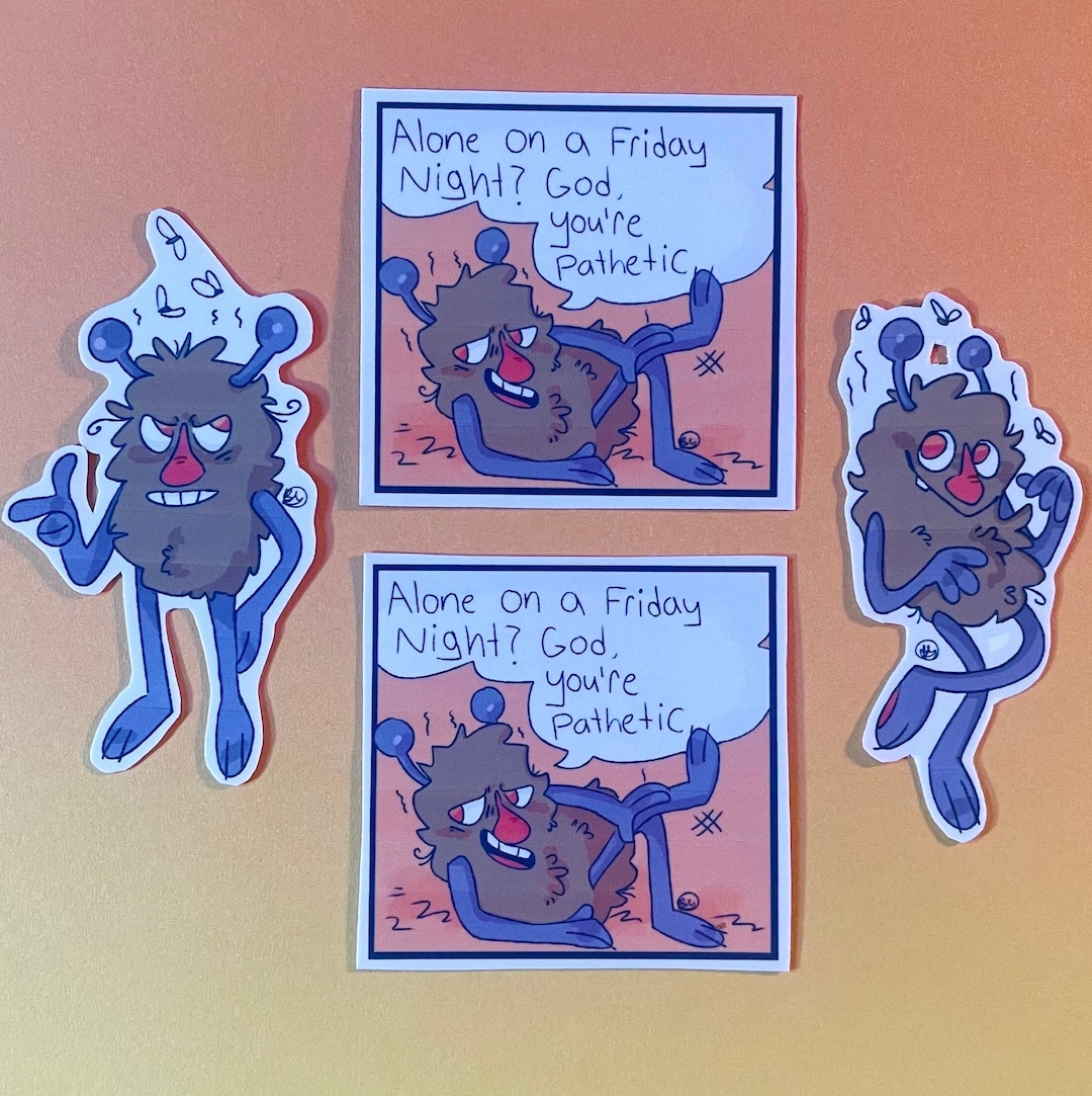 Stinky Stickers - Moomin / Moominvalley - Etsy