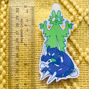 Rain World Slugcat Pairing Stickers - Etsy