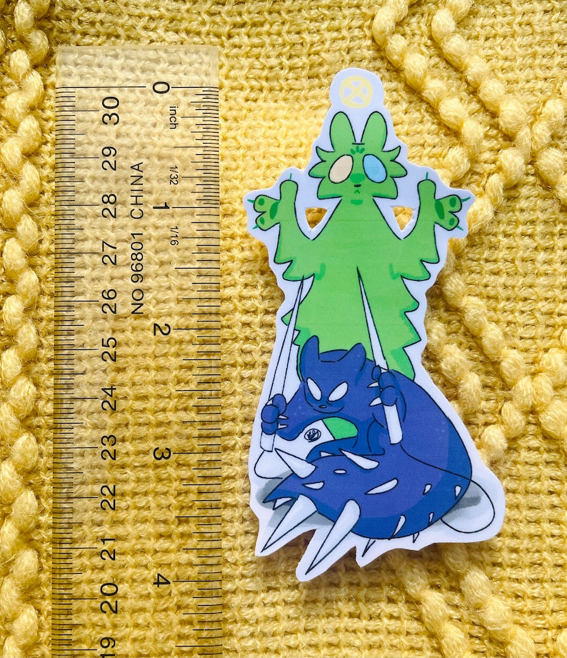 Rain World Slugcat Pairing Stickers - Etsy