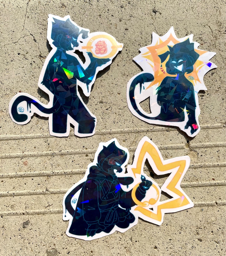 Monkie Kid Ink Demon Stickers - Etsy