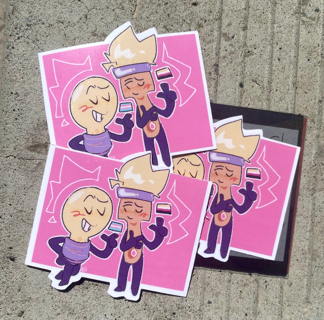 Inanimate Insanity Lightbulb & Paintbrush Sticker - Etsy