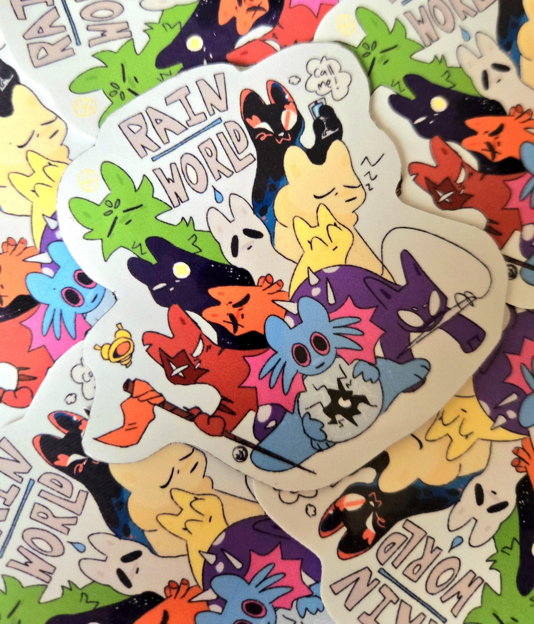 Rainworld All Slugcats Sticker and Magnet - Etsy