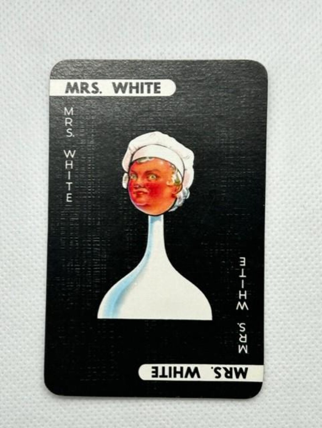 Cluedo 1980's Spare Replacement Card Mrs White - Etsy