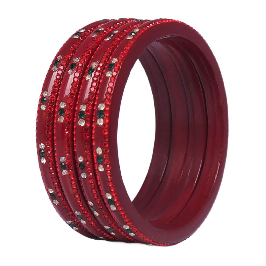 Rajasthani Lac Bangle Set Taj Bridal Store - Etsy