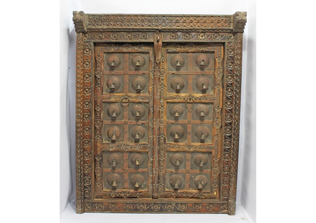 Vintage Wooden Window Frame Antique Carved Window With Frame Old Wood ...