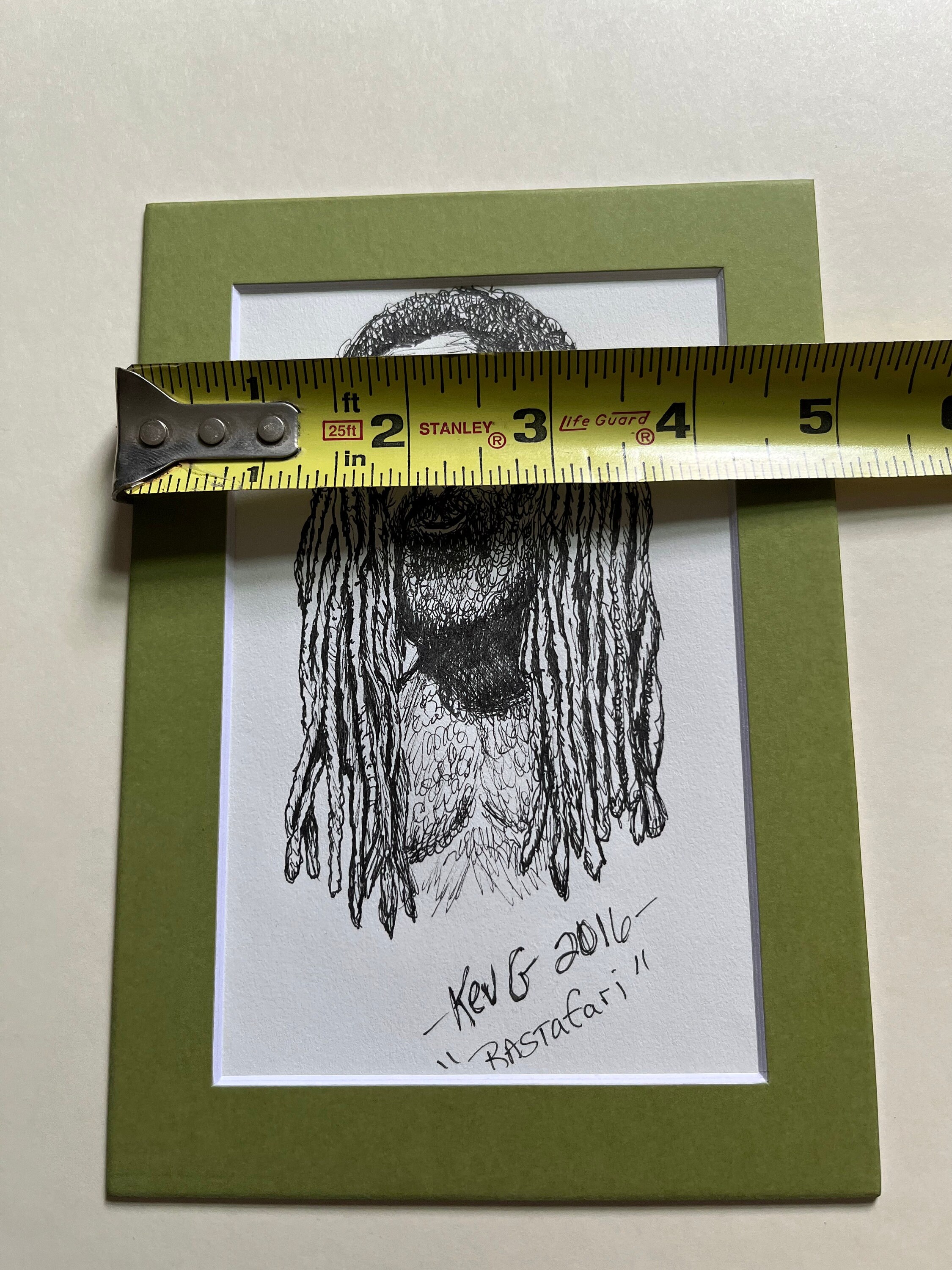 Original Rastafari Rasta Man Pen Sketch ORIGINAL NOT - Etsy