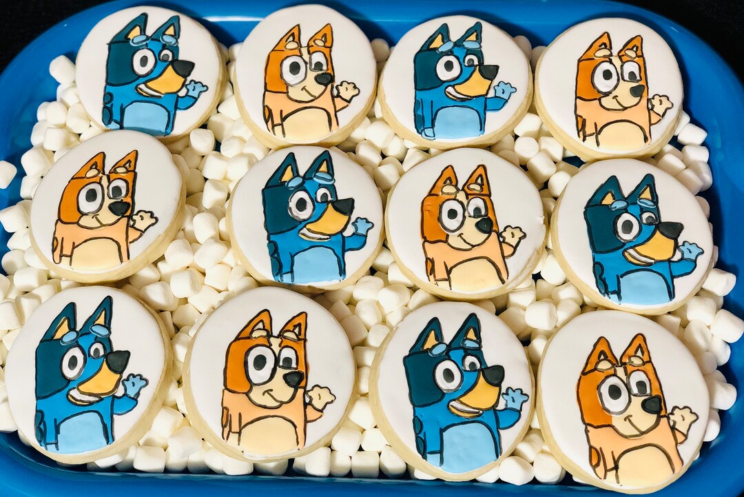 Bluey, Inside Out, Barbie, Etc Sugar Cookies - Etsy