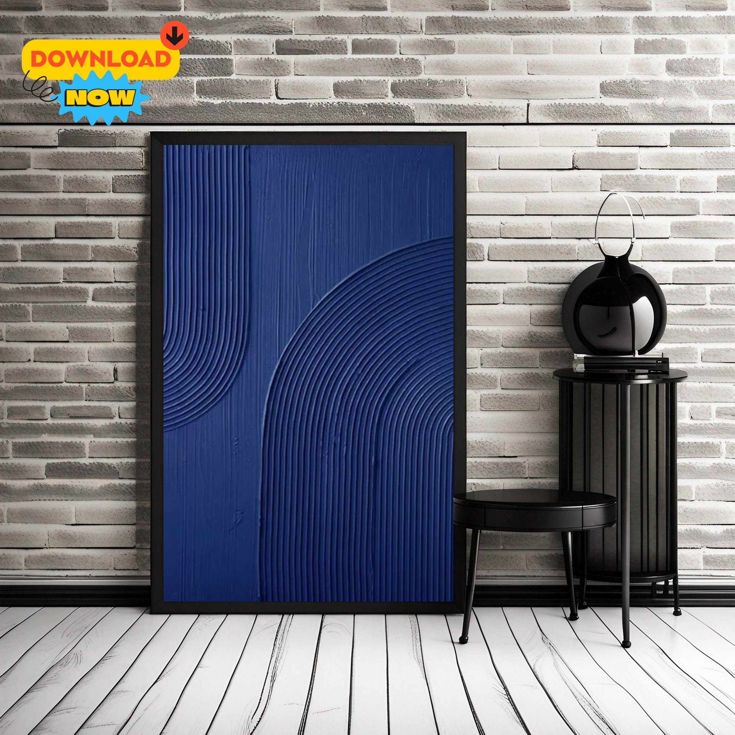 Plaster Wall Art Printable Texture Imitating Wall Art Mid - Etsy