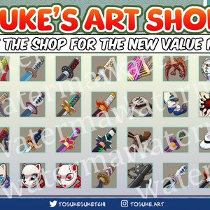Anime Sword Twitch Badges / Emotes ( Bit or Sub ) | Katana Pirate - Etsy