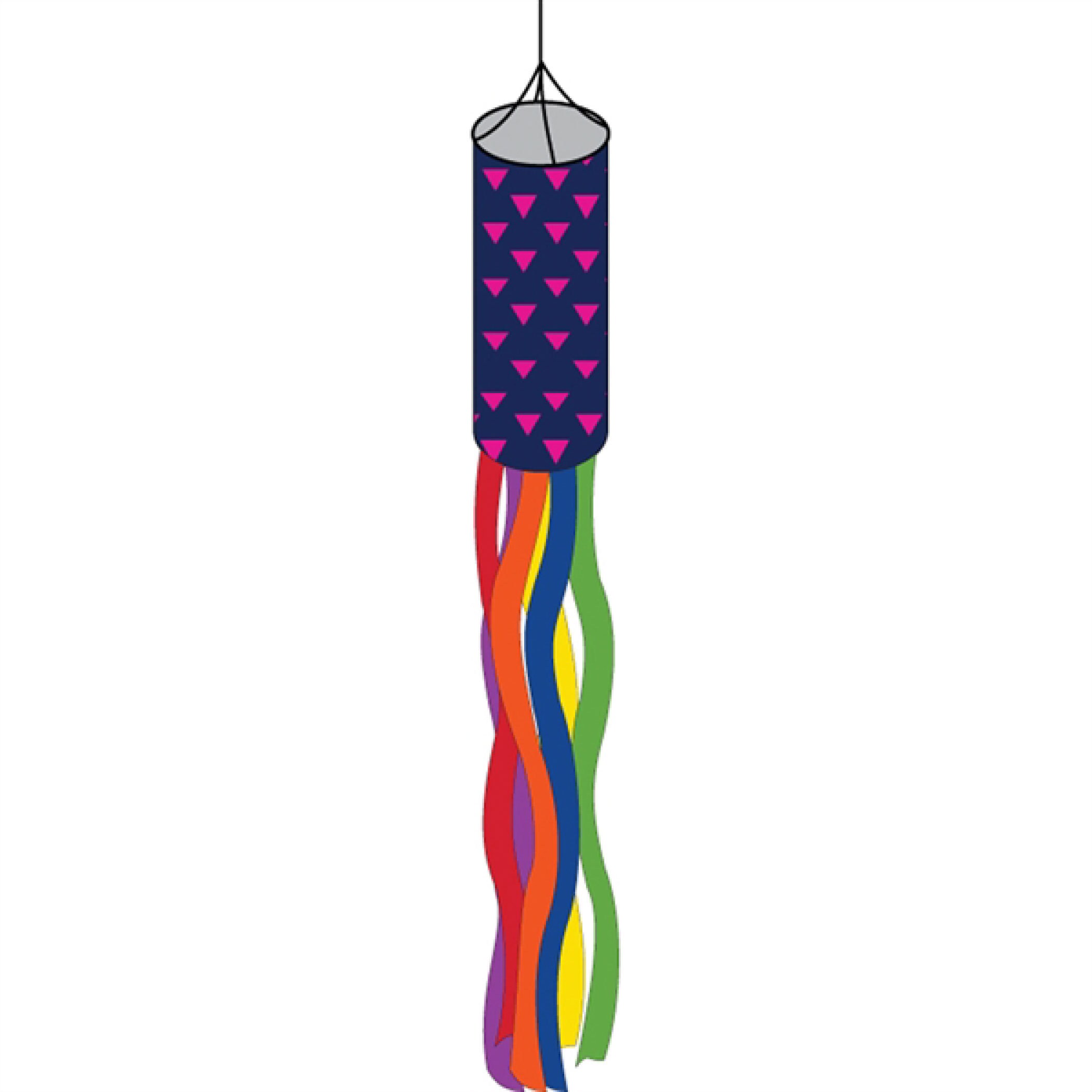 Old Glory Triangles Windsock, Gay Flag, Pride Triangle Rainbow, LGBT ...