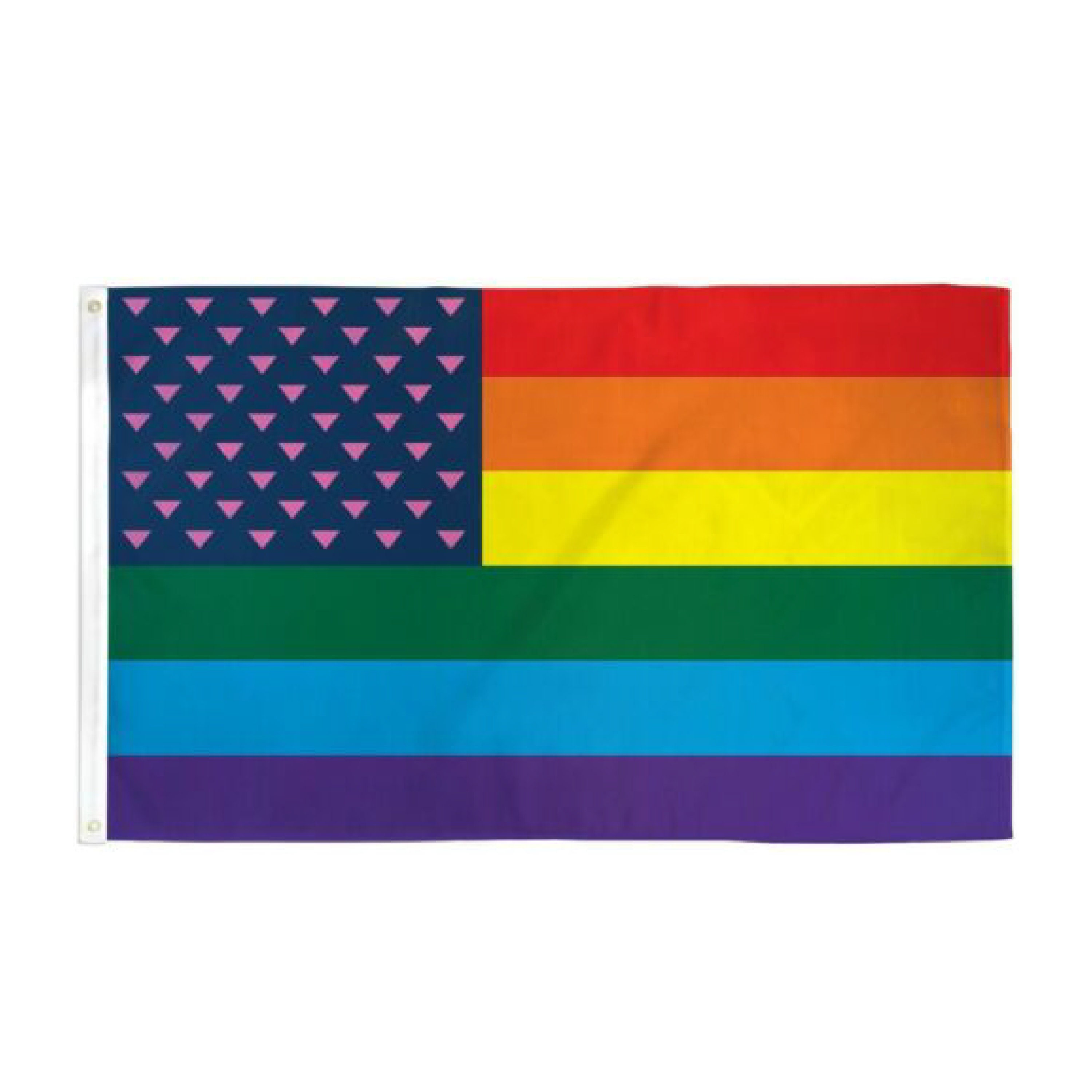 Pride Triangles Rainbow Flag, LGBT Flag, Outdoor Gay Flag, Rainbow Flag ...