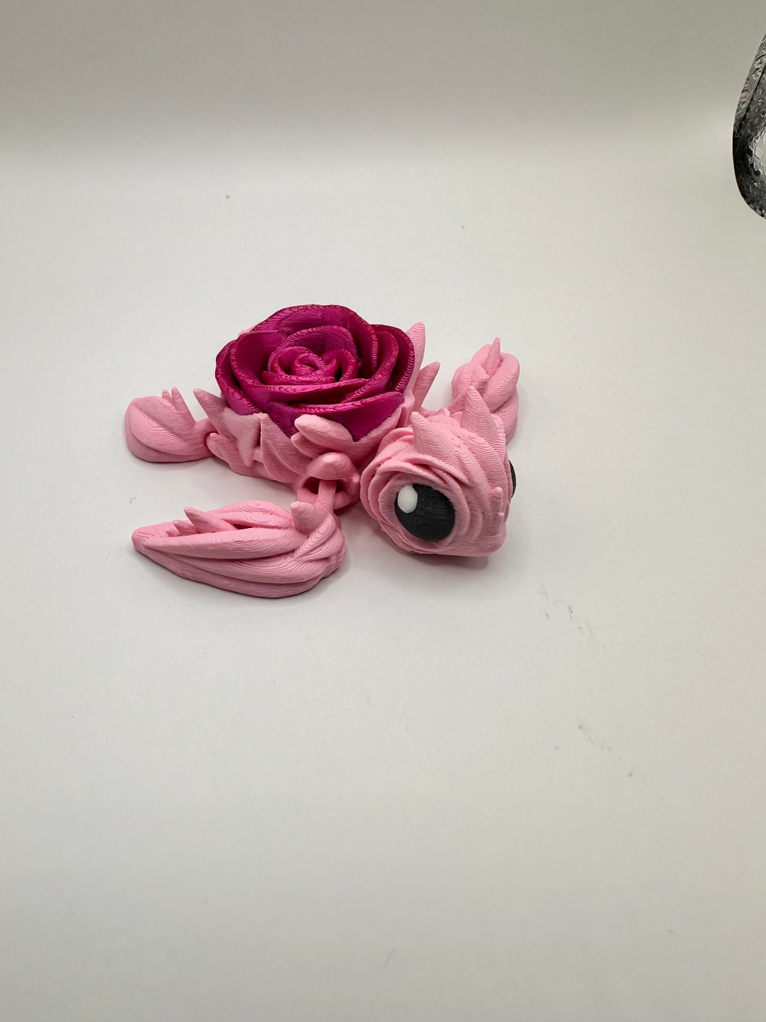 Mini Rose Turtle Decoration - Etsy