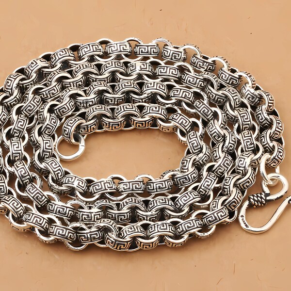 Chain Link Necklace - Etsy
