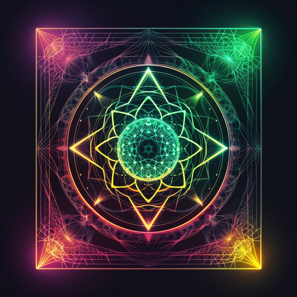 Sacred Geometry Pattern - Etsy