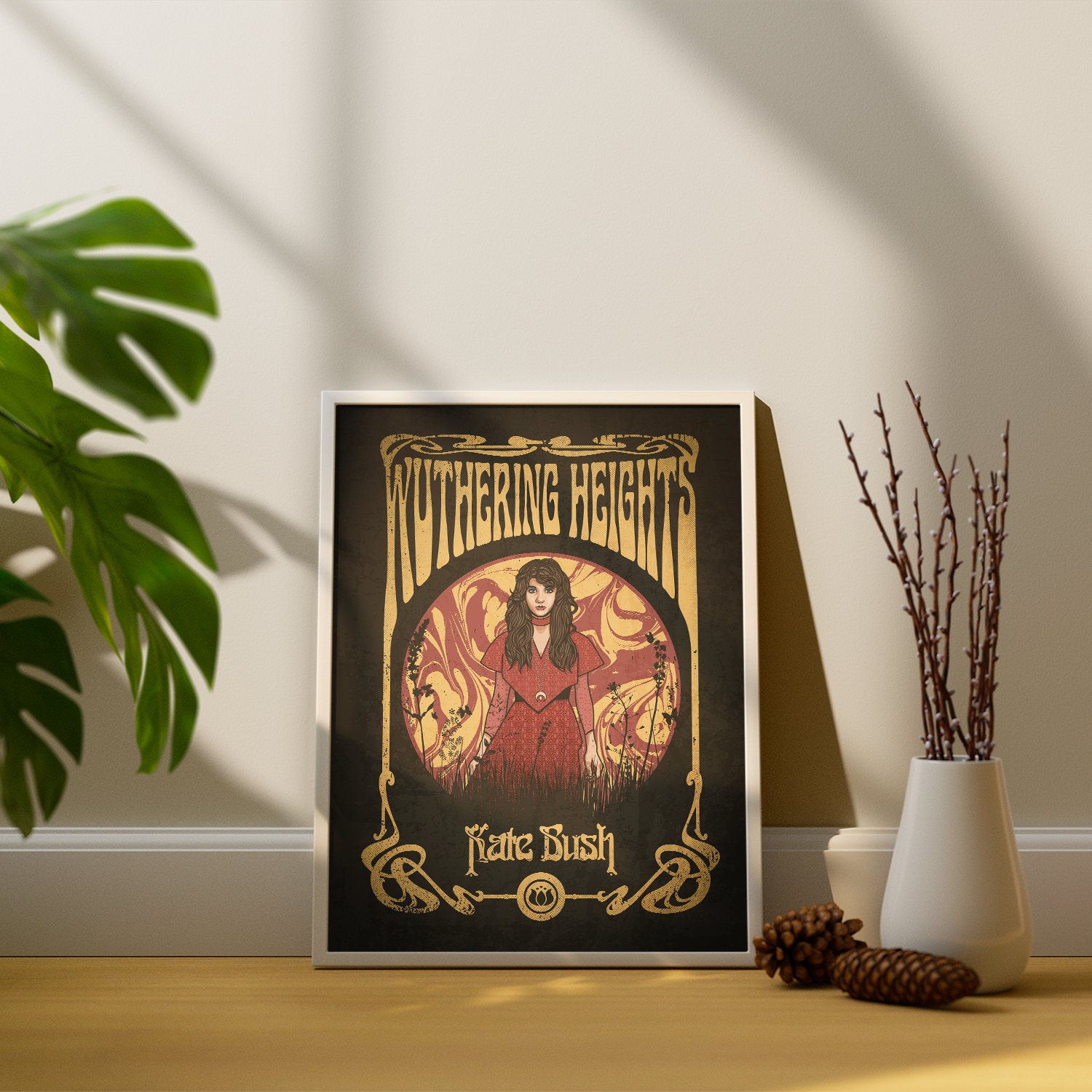 Kate Bush Print, Kate Bush Art, Wuthering Heights Poster sold by Danya ...