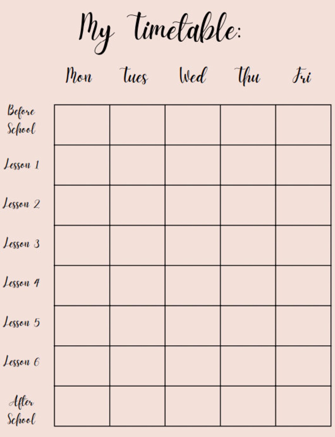 Trainee Teacher Planner Printable PDF - Digital Documents for Planning ...