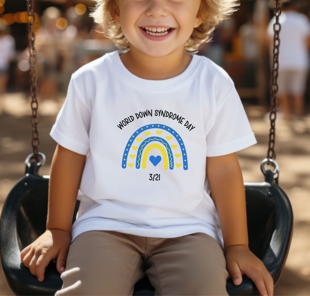 Kids World Down Syndrome Day Tee, World Down Syndrome Day Shirt, Kids ...
