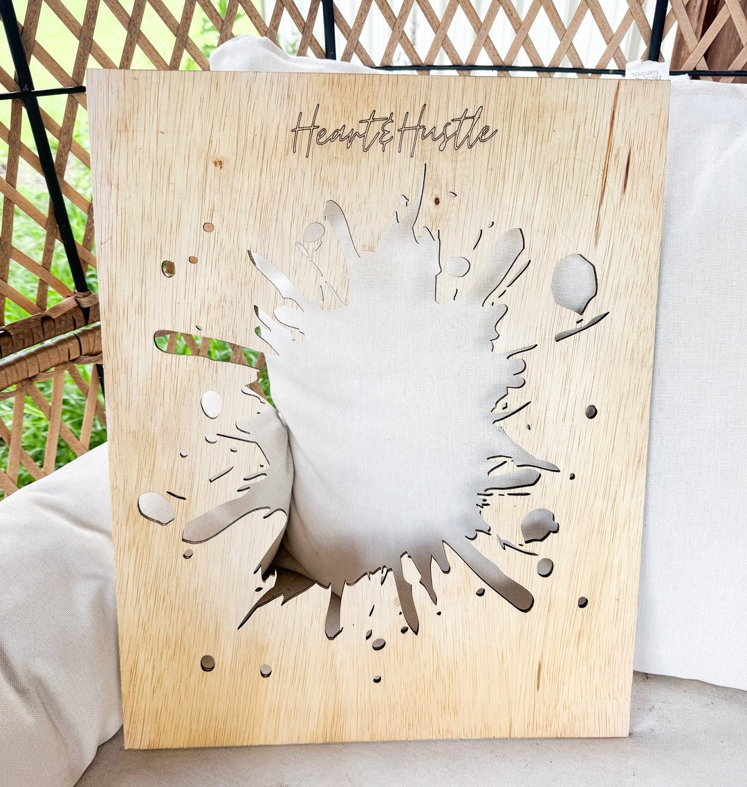Splatter Bleaching Stencil - Etsy