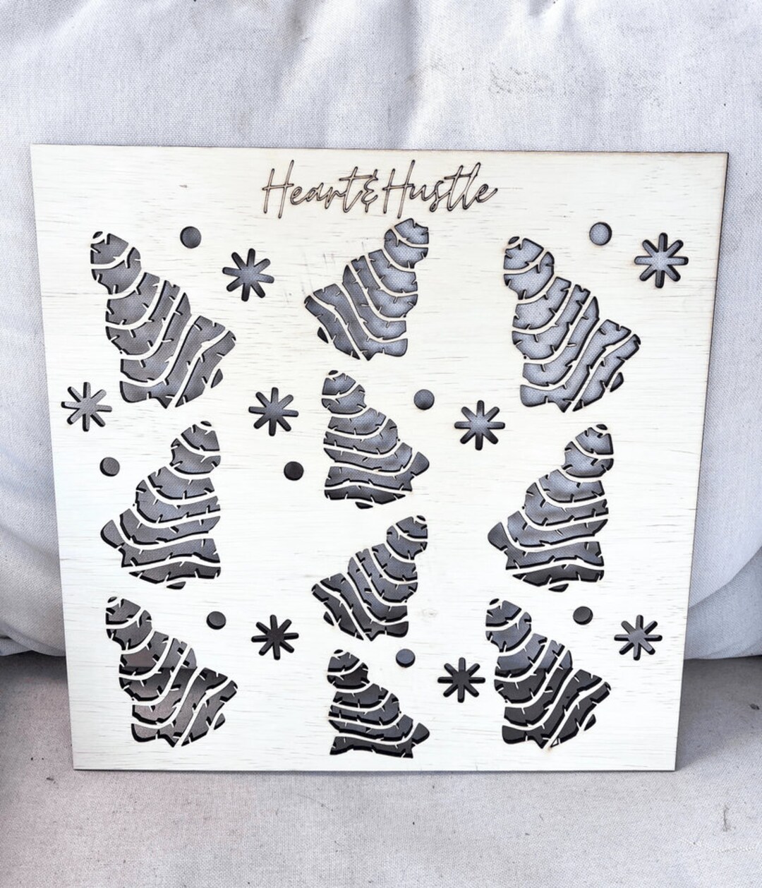 Tree Cake Bleaching Stencil - Etsy