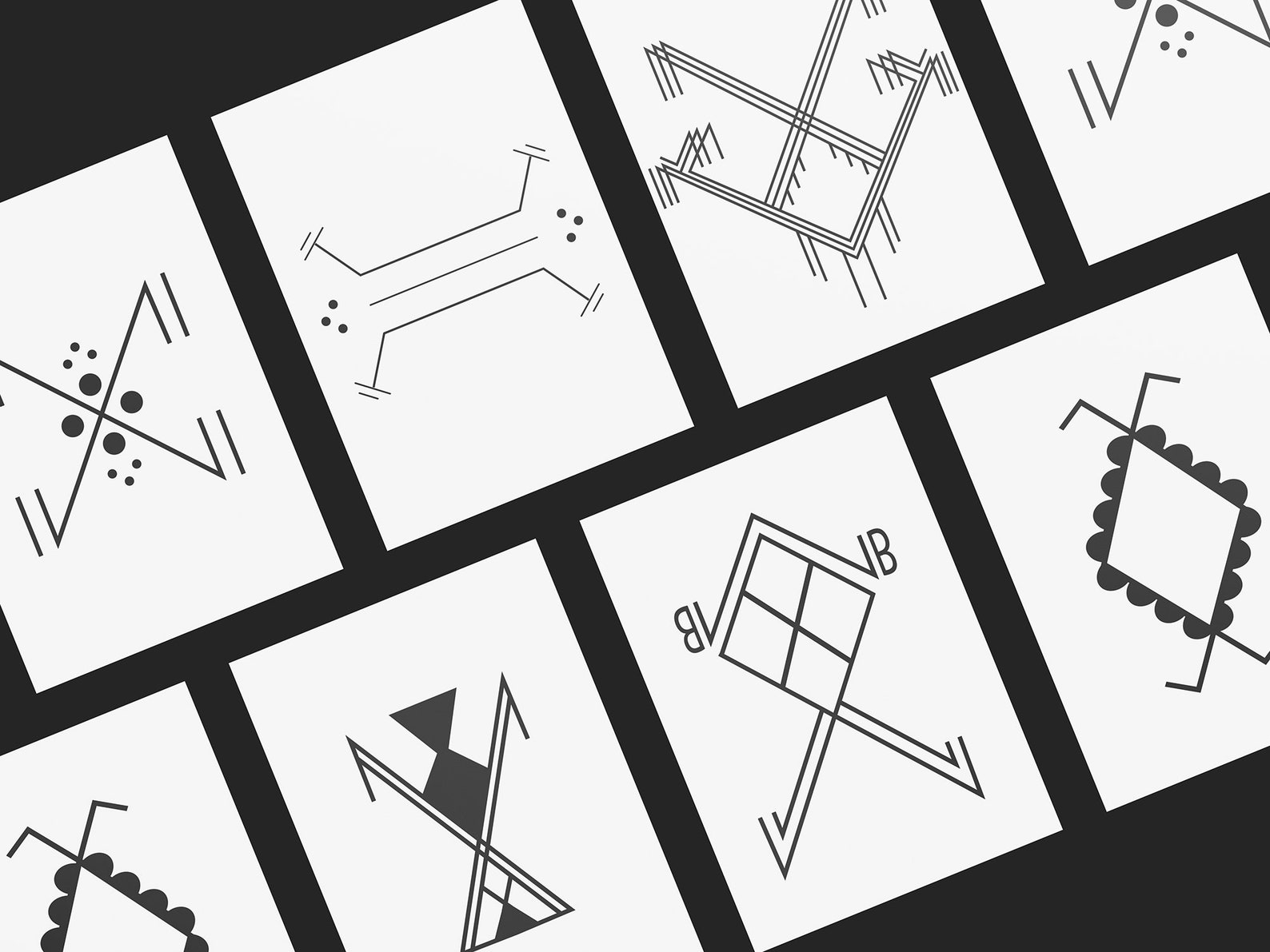 Amazigh / North African Symbols , Berber Symbols - Etsy