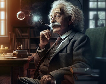 Albert Einstein - Etsy