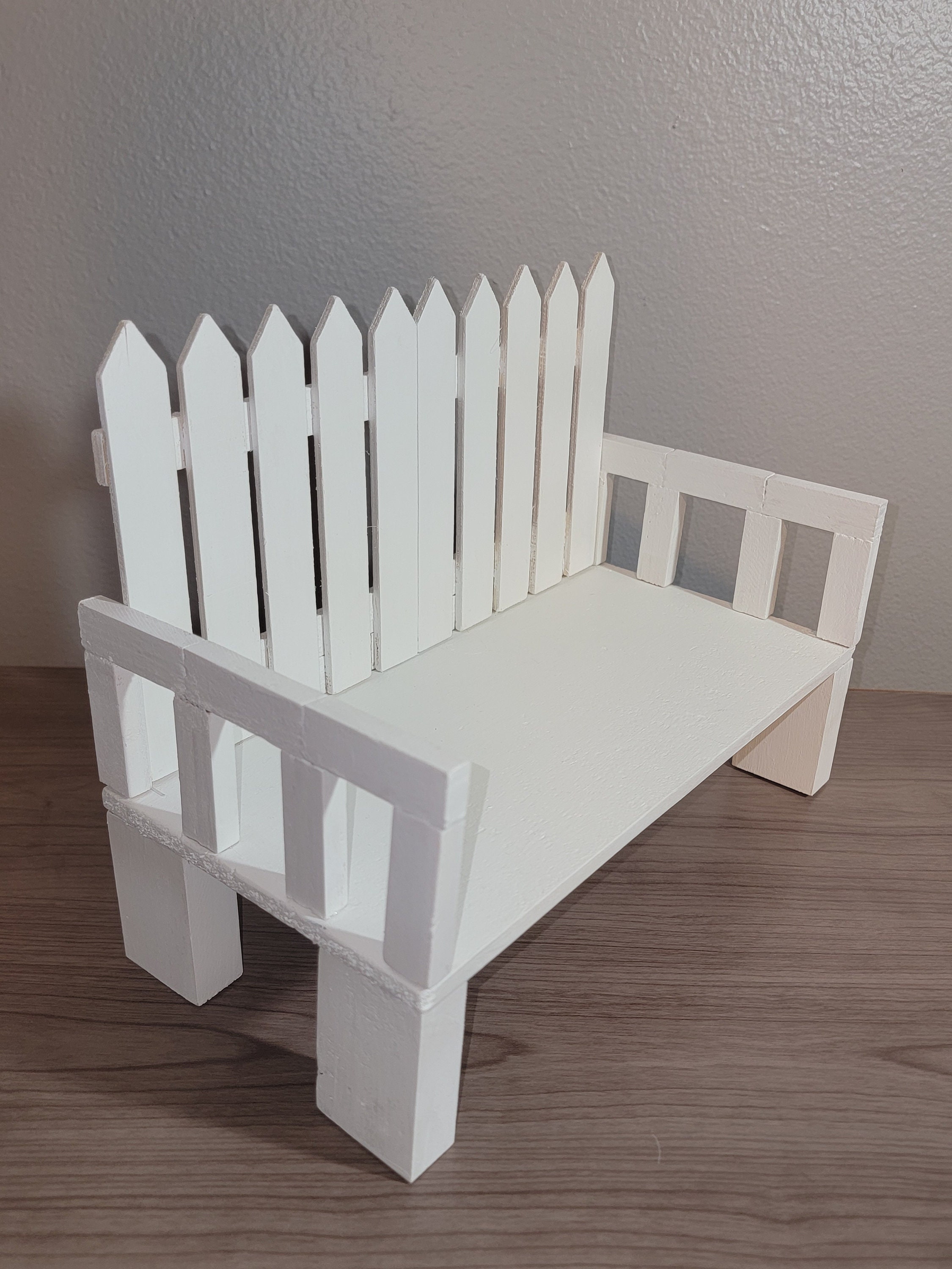 Mini Wooden Bench Home Decor - Etsy