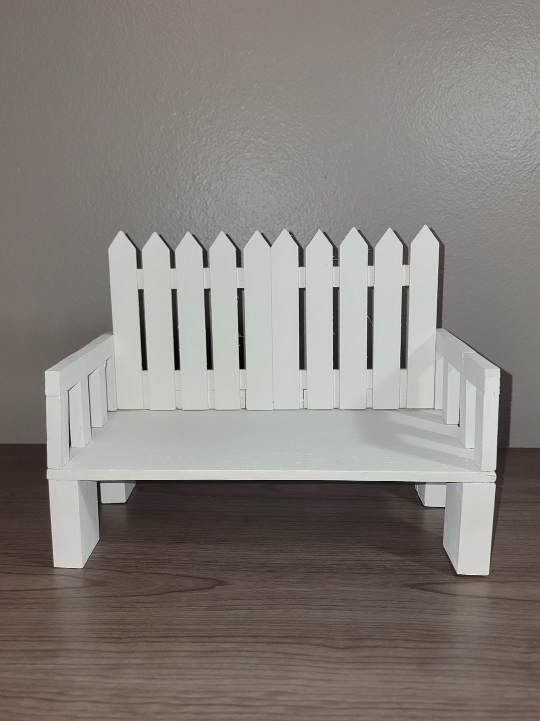 Mini Wooden Bench Home Decor - Etsy